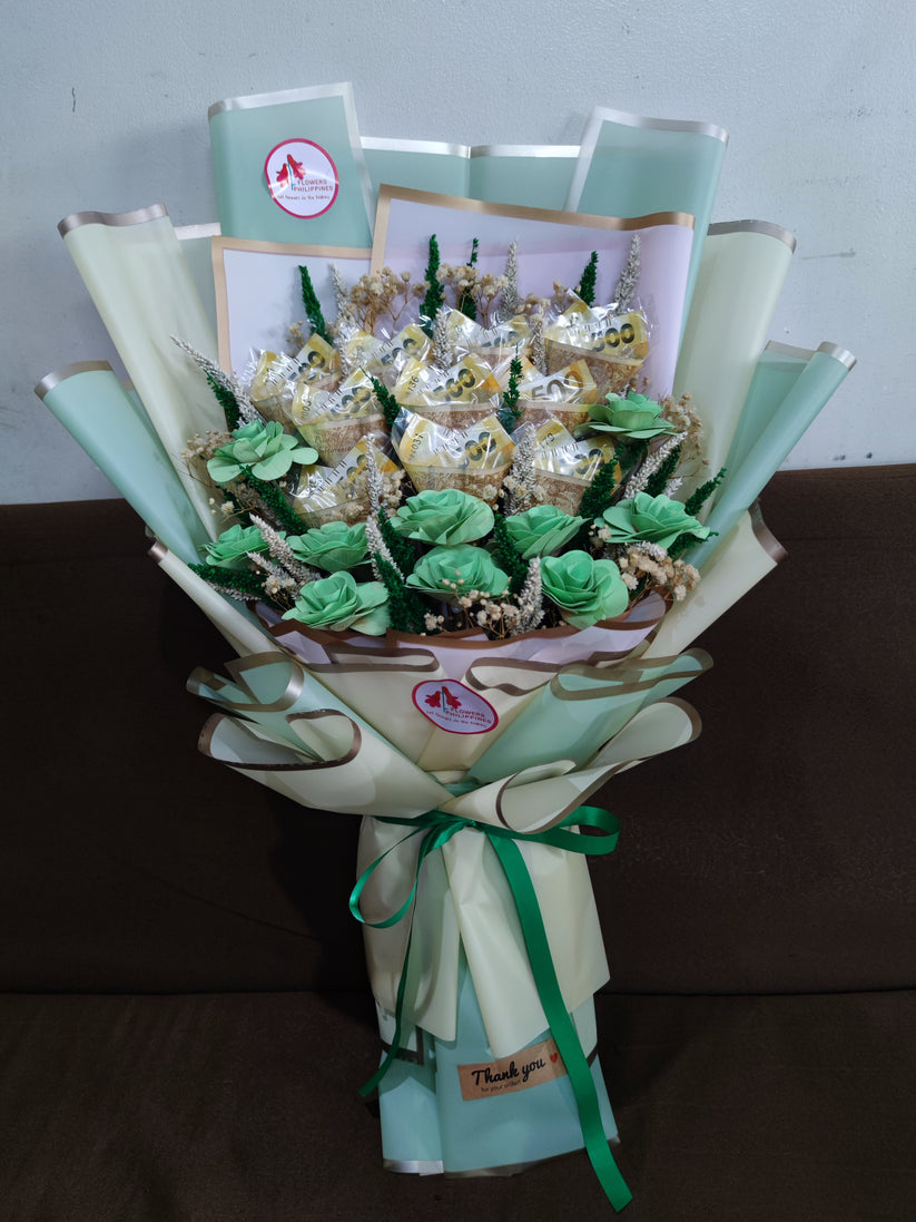 Money Bouquet 24 – Flowers Manila
