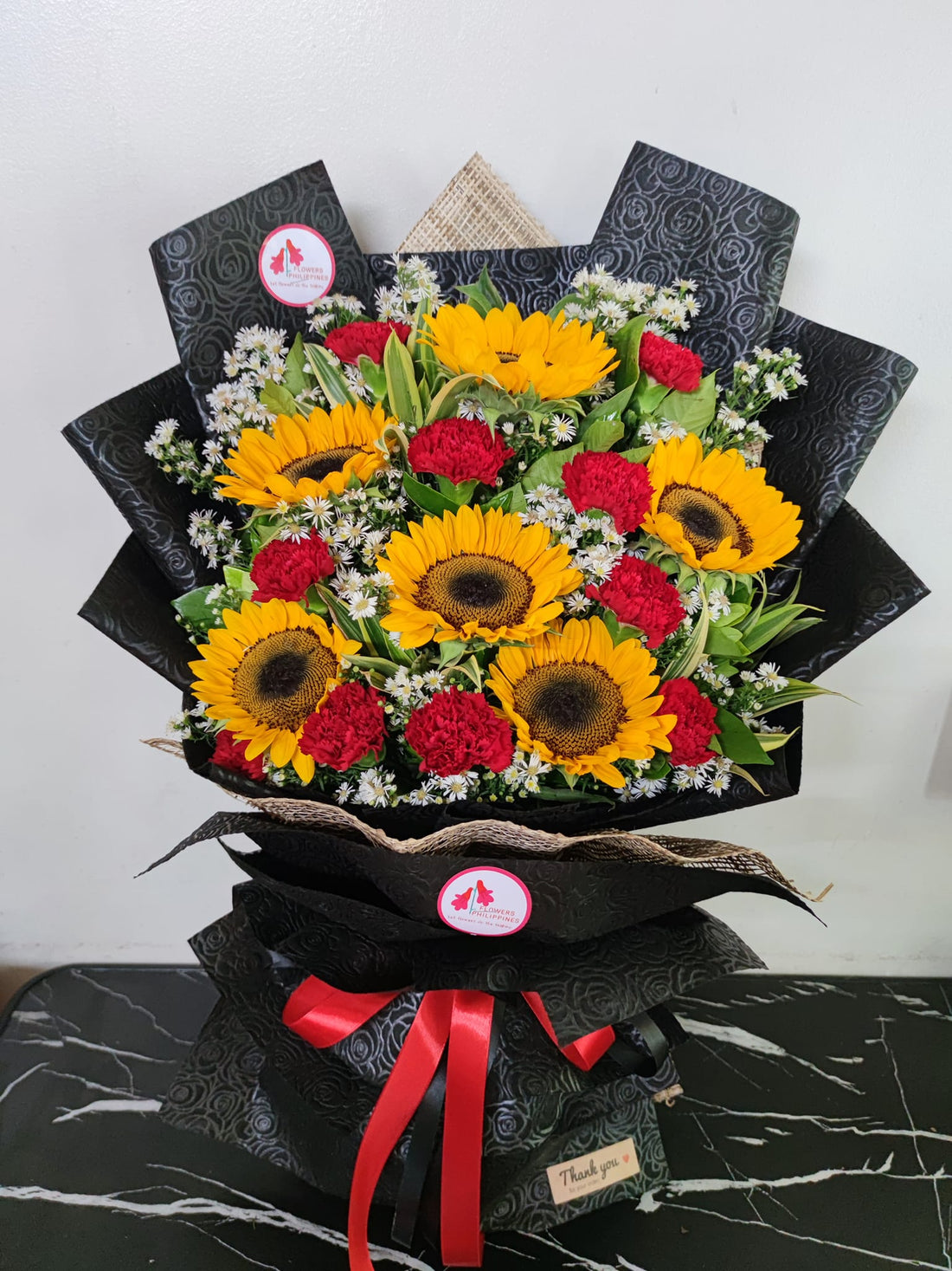 Sunflower & Roses – Flowers Manila